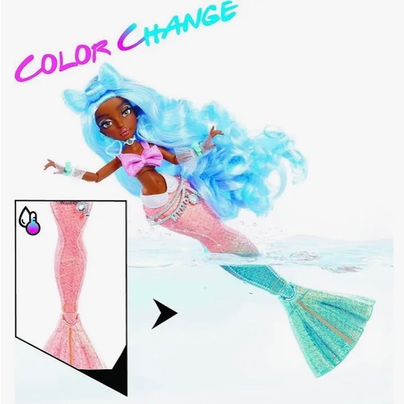 MGA Entertainment | Toys | Mermaze Mermaidz Color Change Shellnelle ...